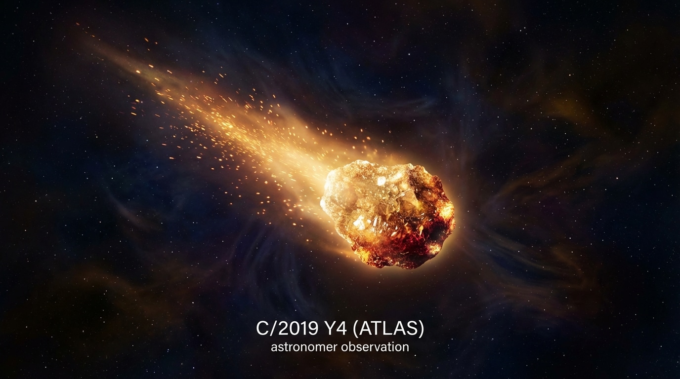 Comet 3I Atlas interstellar body sparks unsettling questions about what ...